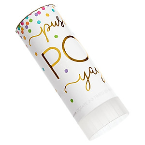 Sparkle and Bash 20 Pack Rainbow Confetti Shakers, Party Confetti Bulk Pack for Wedding, Bridal Shower, Graduation