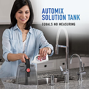 Hoover PowerScrub Deluxe Carpet Cleaner Machine, Upright Shampooer, FH50150NC with 64 oz Pet Carpet Cleaner Solution, Concentrated Machine Cleaner Solution for Pets, AH31925