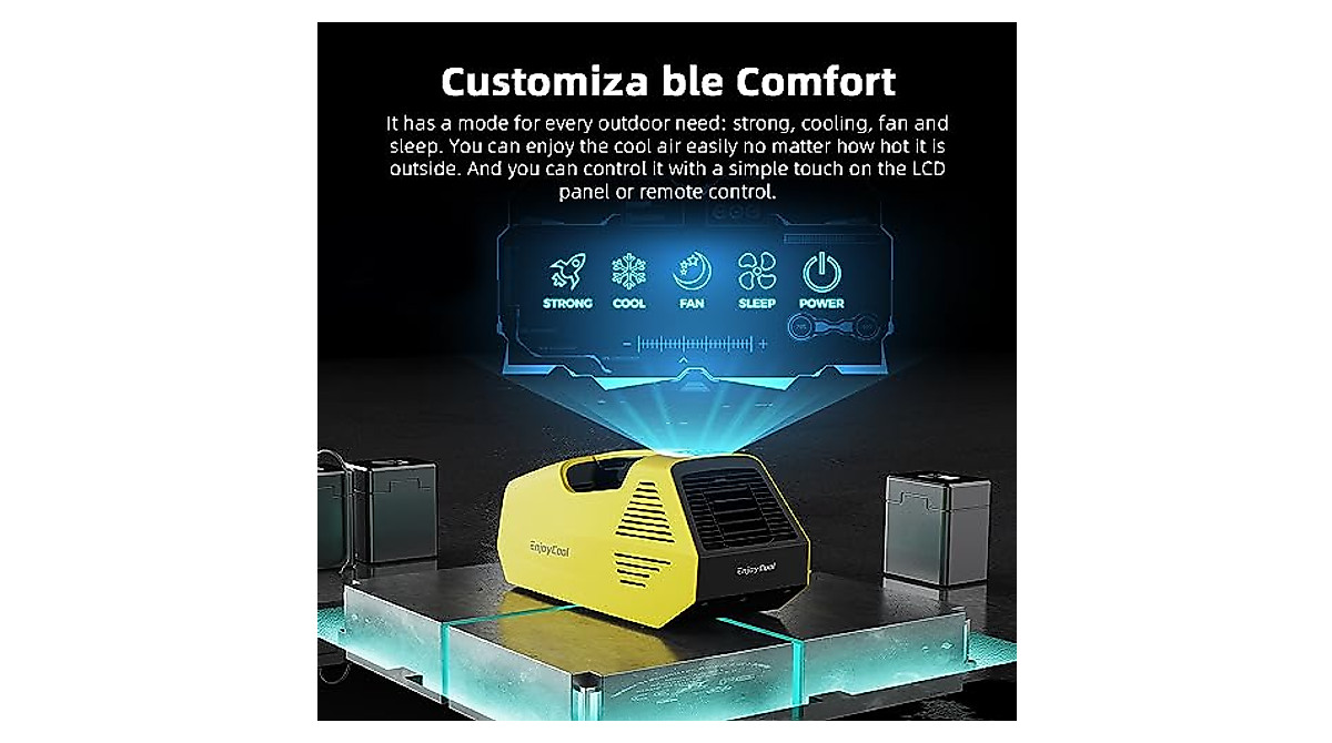 EnjoyCool Portable Air Conditioner – Compact & Powerful Cooling
