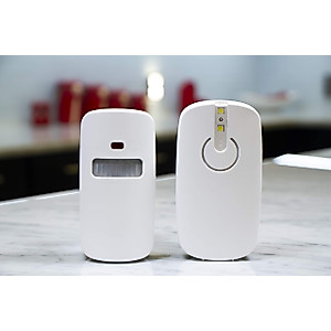 Power Gear Motion-Sensing Driveway Alarm, Battery Operated, Flashing LED Light, Wireless, Easy to Install, Home Protection, Indoor or Outdoor Security, Up to 25ft. Detection Range, 36014-S1