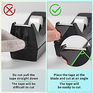 OWLKELA 12 Rolls Transparent Tape Refills, Clear Tape, All-Purpose Transparent Glossy Tape for Office, Home, School