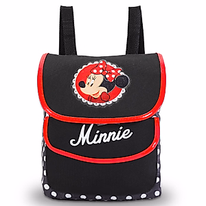 Disney Minnie Mouse Mini Backpack for Toddler Girls - 12" Minnie Mouse Mini Backpack for Girls | Minnie Mouse Mini Bookbag