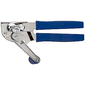 Winco CO-902 Twist & Out Chrome-Plated Can Opener 8-3/4 Inch Long, with Crank Handle