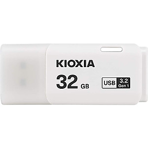 KIOXIA 32GB TransMemory U301 USB 3.2 Flash Drive, White