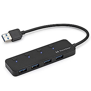Logitech MX Mechanical Mini Clicky Keyboard (Graphite) Bundle with 3.0 USB Hub (2 Items)