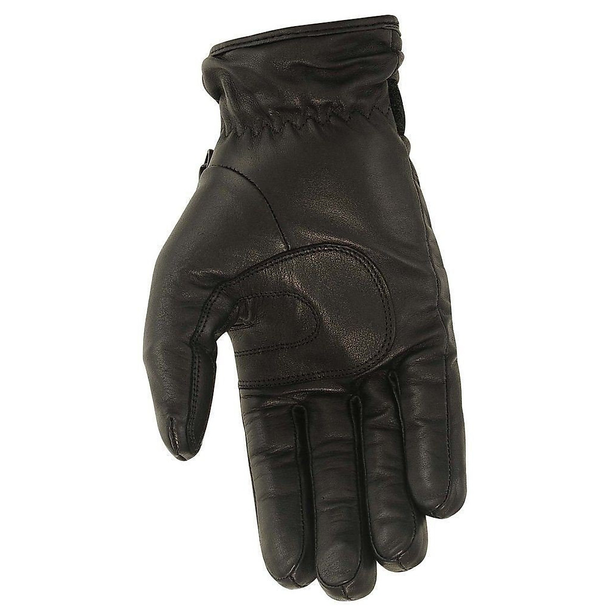 FMC Motorcycle Women's Leather Blk Driving Waterproof Gloves with Hipora Insert Soft (XS Regular)