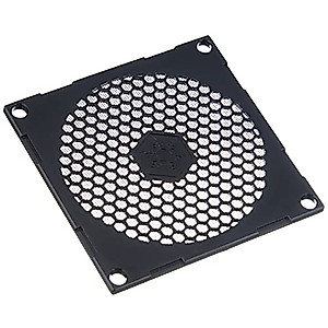 SilverStone Technology FF81 80mm Standard Fan Filter with Honeycomb Grille, black, SST-FF81B