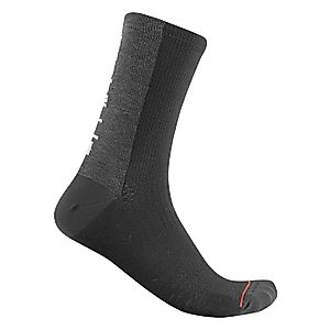 Castelli Bandito Wool 18 Sock (Black, L/XL)