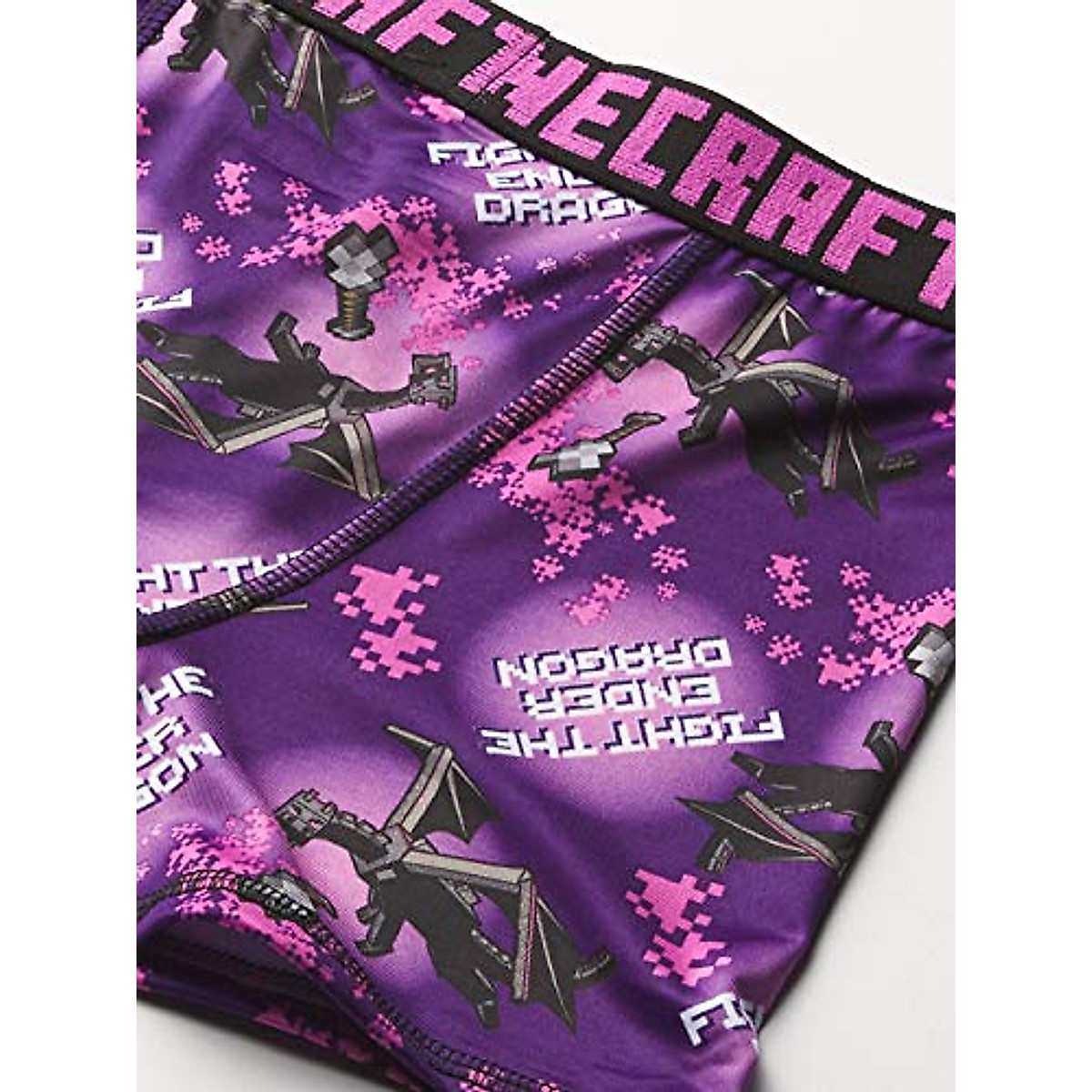 Minecraft Boys' Briefs and Boxer Briefs available in Multiple Pack Sizes in sizes 4, 6, 8, 10 and 12