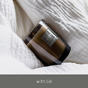 Aquiesse Mandarin Tea Large Candle in Gift Box, Smoke Brown