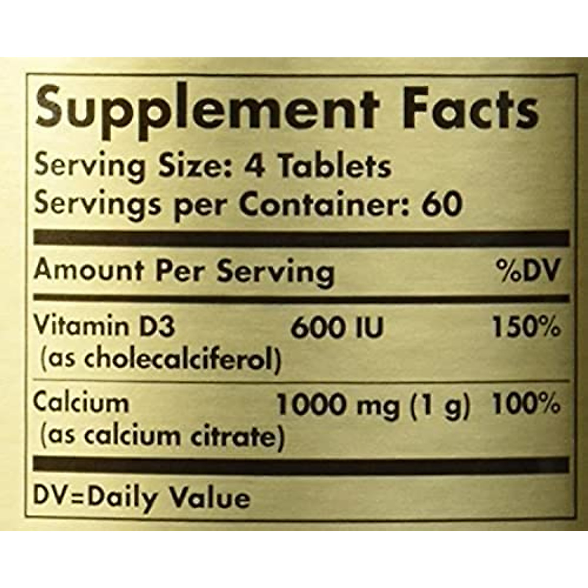 Solgar - Calcium Citrate With Vitamin D