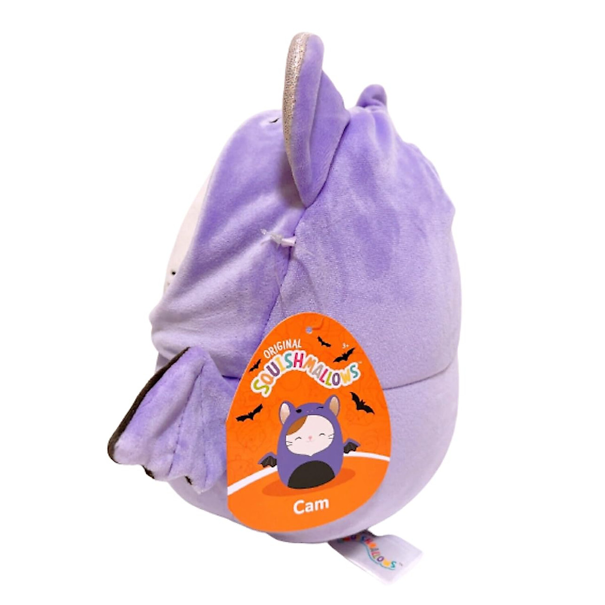 squishmallows Hoodie Squad 5" Cam Cat in Bat Costume Plush Doll Toy