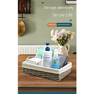 Handmade storage basket (Off White)