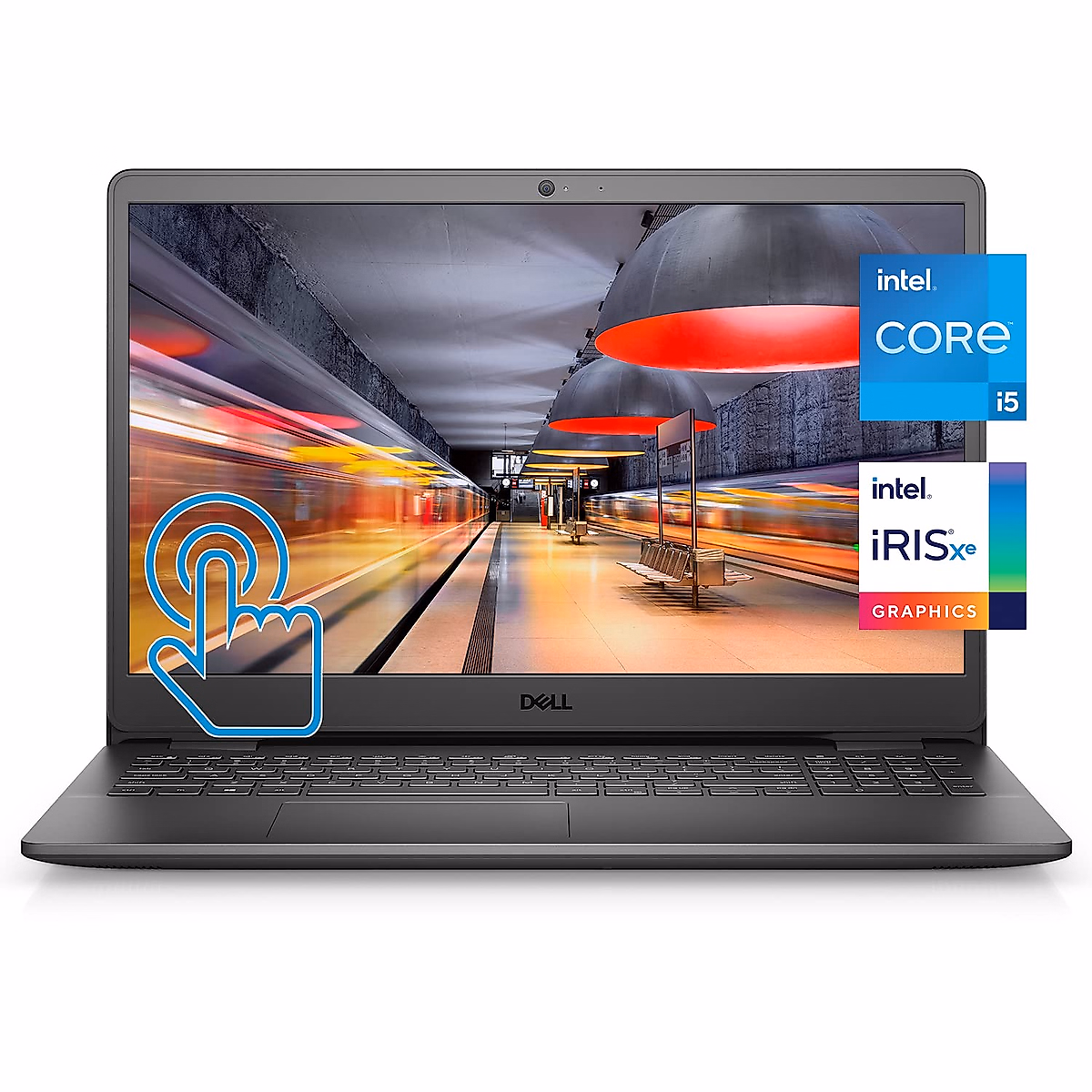Dell Inspiron Laptop (2022 Latest Model), 15.6" Full HD Touchscreen, Intel Core i5-1135G7 Processor (Beats i7-1065G7), Intel Iris Xe Graphics (16GB RAM | 1TB HDD)