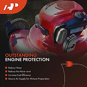 A-Premium 8-PC Engine Air Filter Air Cleaner Cartridge Filter - Compatible with Briggs & Stratton Engines - 550E 550EX 575EX 625EX 625EXi 675EXi 725EXi - Replaces 593260, 798452, Lawn Mower Air Filter