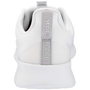 adidas womens Puremotion Wide Shoes, White/Silver Metallic, 11 W US