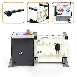 Dual Power Generator Automatic Transfer Changeover Switch Tool (4P/160A)