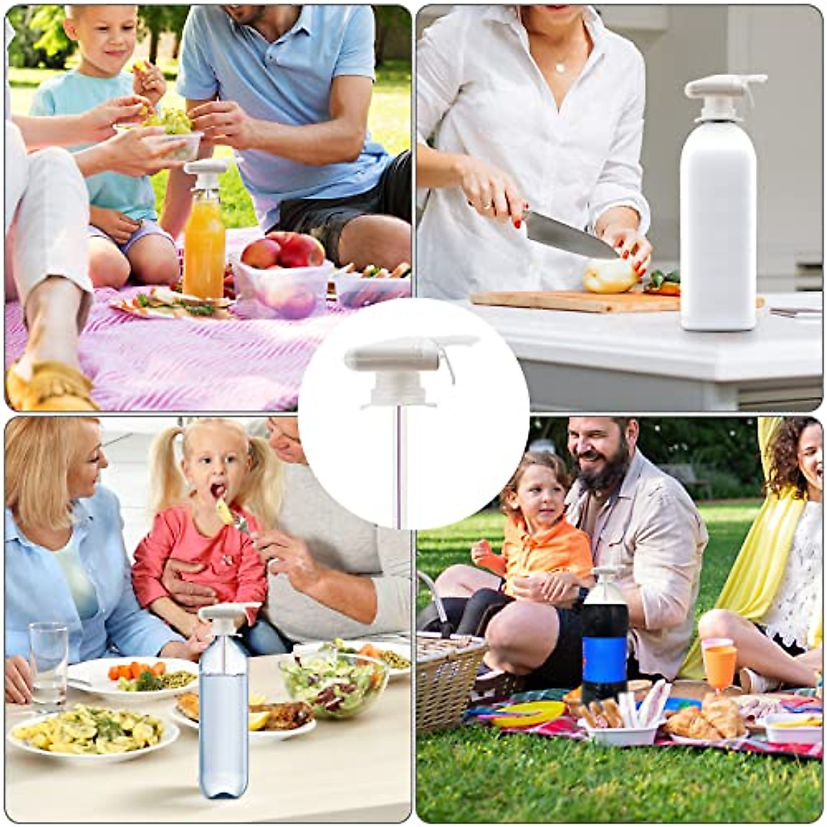 Automatic Drink Dispenser, Milk Dispenser, Hands-Free Milk, Automatic Drink Dispenser with Electric Tap, Drink Dispenser for Milk Juice Beer & More, Hands-Free No Overflow