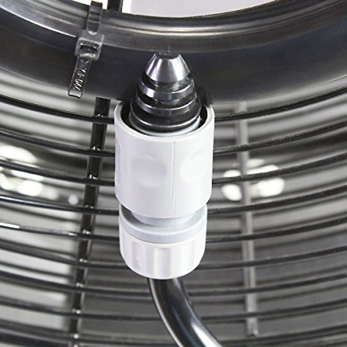 Ventamatic CDMP 1420BLU 14" Premium Misting Fan, 20 Gal Cooler, Blue/Black