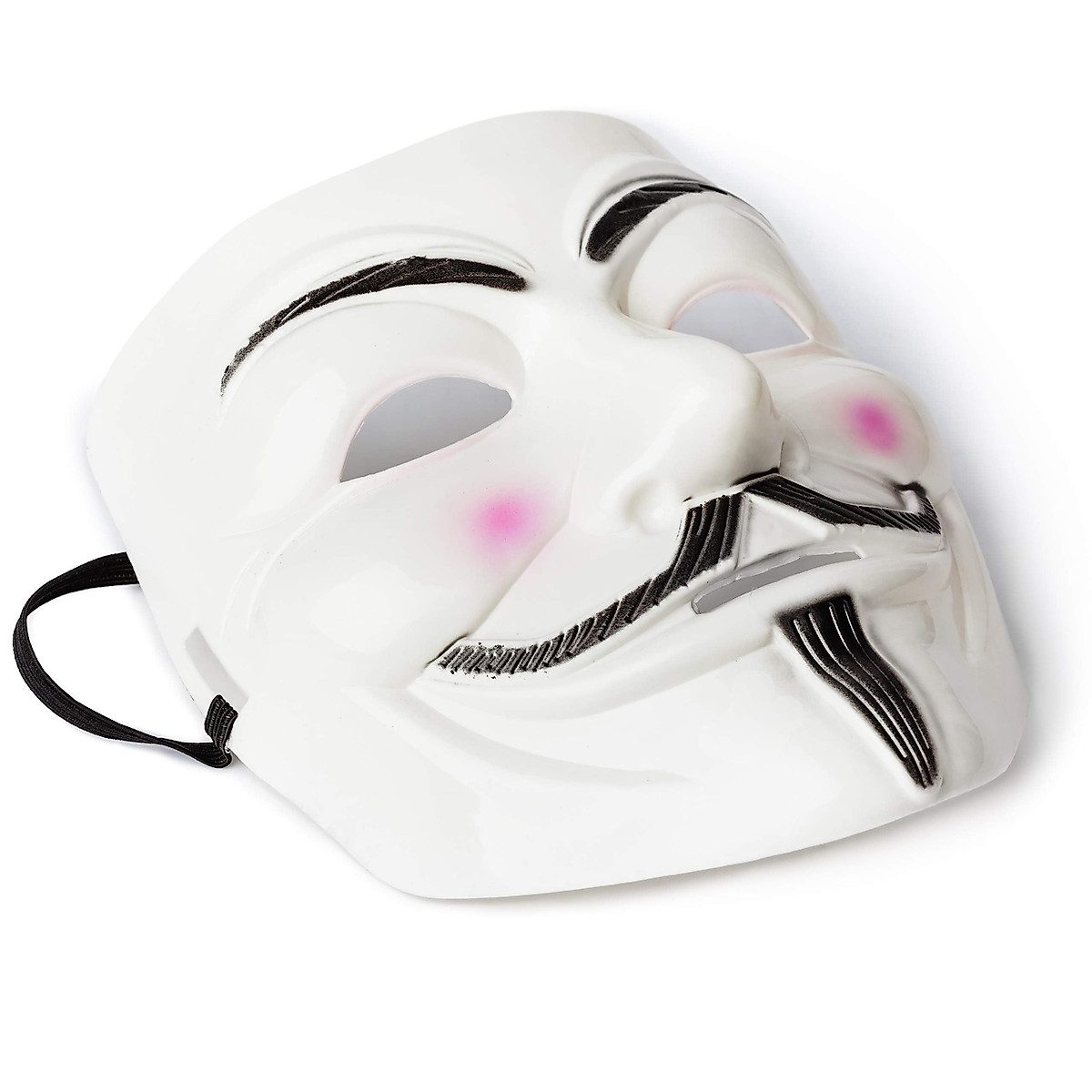 Diximus V for Vendetta Mask Anonymous Guy Fawkes Halloween Mask Hacker Mask (V Mask)