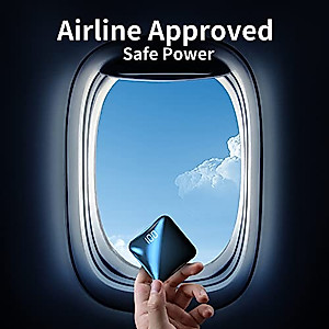 T-CORE Power Bank The Smallest and Lightest 10000mAh External Battery Ultra-Compact High-Speed Charging Technology Portable Charger for iPhone, Samsung Galaxy and More