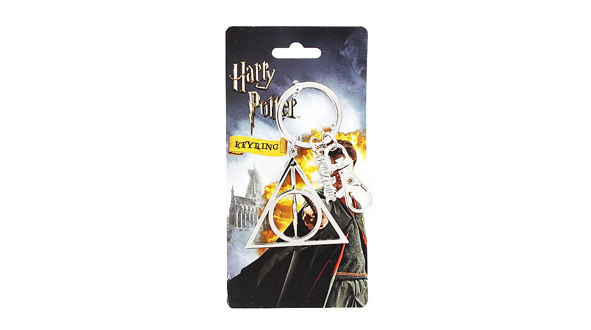 Buy Harry Potter Deathly Hallows Pewter Key Ring