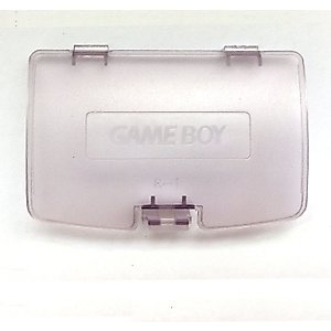 Battery Back Door Cover Case Lid for Gameboy Color GBC Game (Clear Purple)