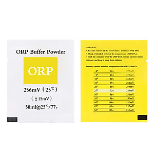 YIFEIJIAO,ORP Buffer Calibration Powder Redox Potential Analyzer Test Pen Calibration 256