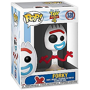 Disney Pixar: Toy Story 4 - Forky Funko Pop! Vinyl Figure (Includes Compatible Pop Box Protector Case)