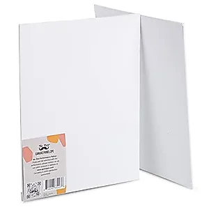 Mr. Pen- Canvas Panels, 2 Pack, 8x10 Inch, Triple Primed for Oil & Acrylic Paints, Canvas Boards for Painting, Painting, Drawing & Art Supplies, Blank Canvas for Painting, 3mm Thickness