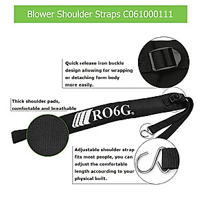 FELHOOD Replacement Stihl Backpack Blower Straps C061000110 for Stihl Echo Leaf Blower Shoulder Strap C061000111 PB-500 PB-265LN PB-403H PB-413H PB-460 PB-610 PB-620 PB-650 PB-755 Fits - 2 Pack