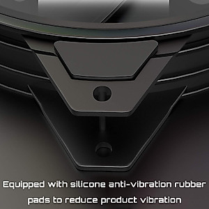 upHere Long Life 120mmQuiet Edition Red LED Case Fan for PC Cases, CPU Coolers, and Radiators 3-Pack,EN12RD3