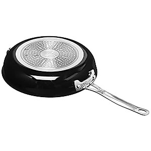 Gotham Steel STACKMASTER Pots Stackable 10 Piece Cookware Set Ultra Nonstick Cast Texture Coating Includes Fry Pans, Black