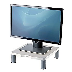 Fellowes Standard Monitor Riser (91712), Platinum/Graphite