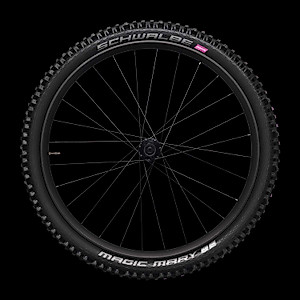 Schwalbe Magic Mary Tire - 27.5 x 2.35, Tubeless, Folding, Black, Evolution Line, Addix Ultra Soft
