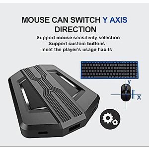 GDreamer HS-SW315 Keyboard and Mouse Adapter for Switch/Xbox One/ PS4/ PS3/Xbox 360