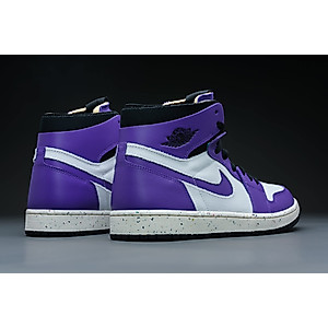 Jordan Mens 1 High Zoom Air CMFT CT0978 501 Crater Purple - Size 10.5