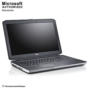 Dell Latitude E5530 Notebook 15.6 inHD 1366x768, Intel Core i5 3210M 2.5GHz up to 3.1GHz, 8GB DDR3 RAM, 320GB HDD, VGA, HDMI, Windows 10 Professional 64 Bit(Renewed)