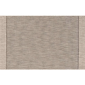 Loloi Isle Collection Indoor/Outdoor Area Rug, 5 ft 3 in x 7 ft 7 in, Grayblack