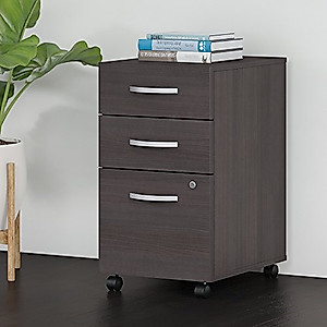 Bush Business Furniture Studio C File Cabinet, Storm Gray