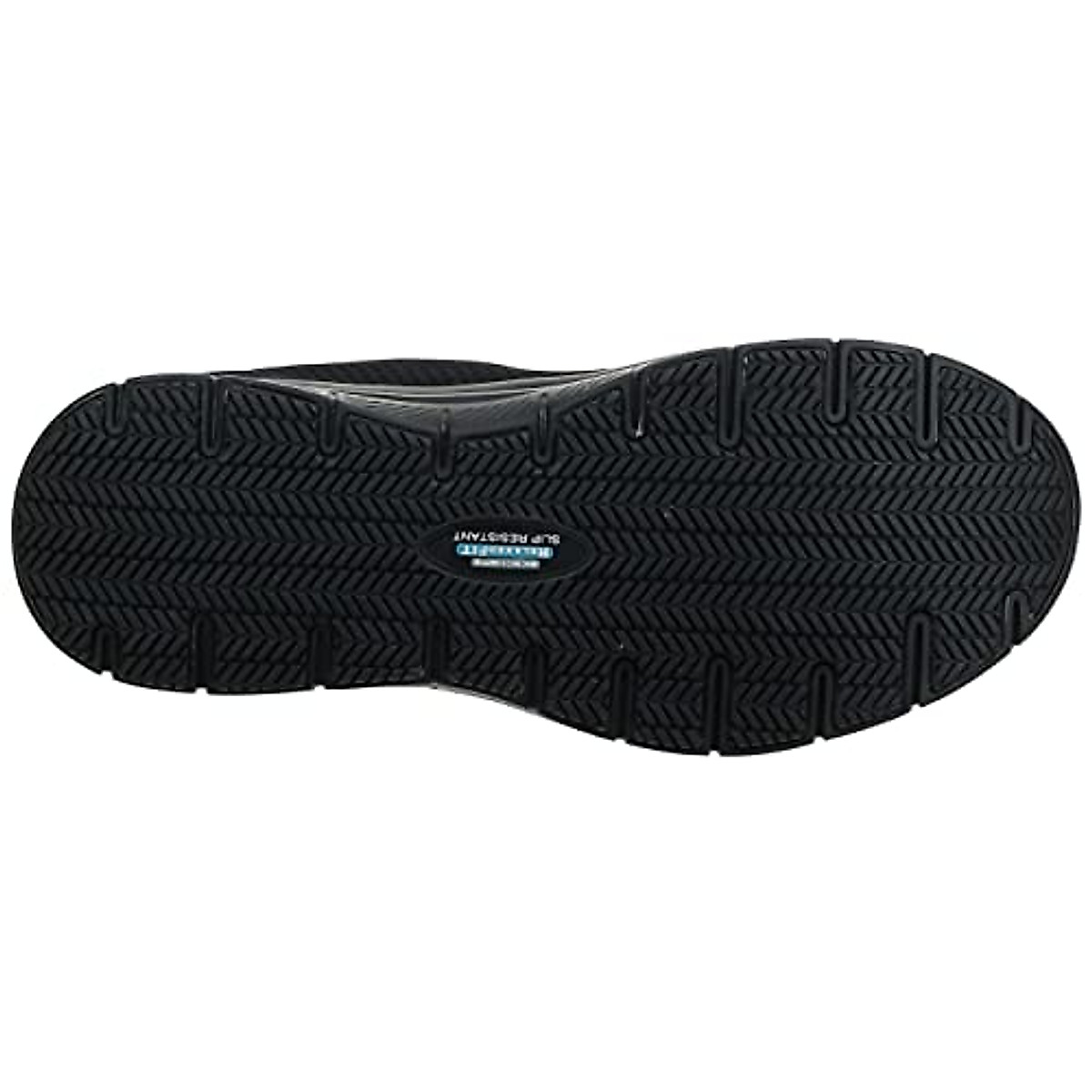 Skechers mens Flex Advantage Sr - Bendon Work Shoe, Black Mesh/Water/Stain Repellent Treatment, 10.5 Wide US