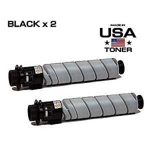 MADE IN USA TONER Compatible Replacement for Ricoh 842141, MP 305spf, MP305+, Type 305 Toner Cartridge for Use in Ricoh Savin Lanier MP305SPF MP 305SPF (Black, 2-Pack)