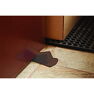 Master Manufacturing Giant Foot Doorstop, Brown, 2" x 3.5" x 6.8"