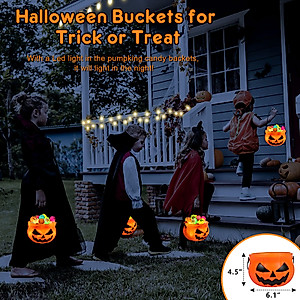 Halloween Party Favors Kids Toys 64Pcs Halloween Toys Glow In The Dark Party Supplies Bouncy Balls Toys for Kids Halloween Party Decorations Favor Bag Fillers Trick or Treating Goodies