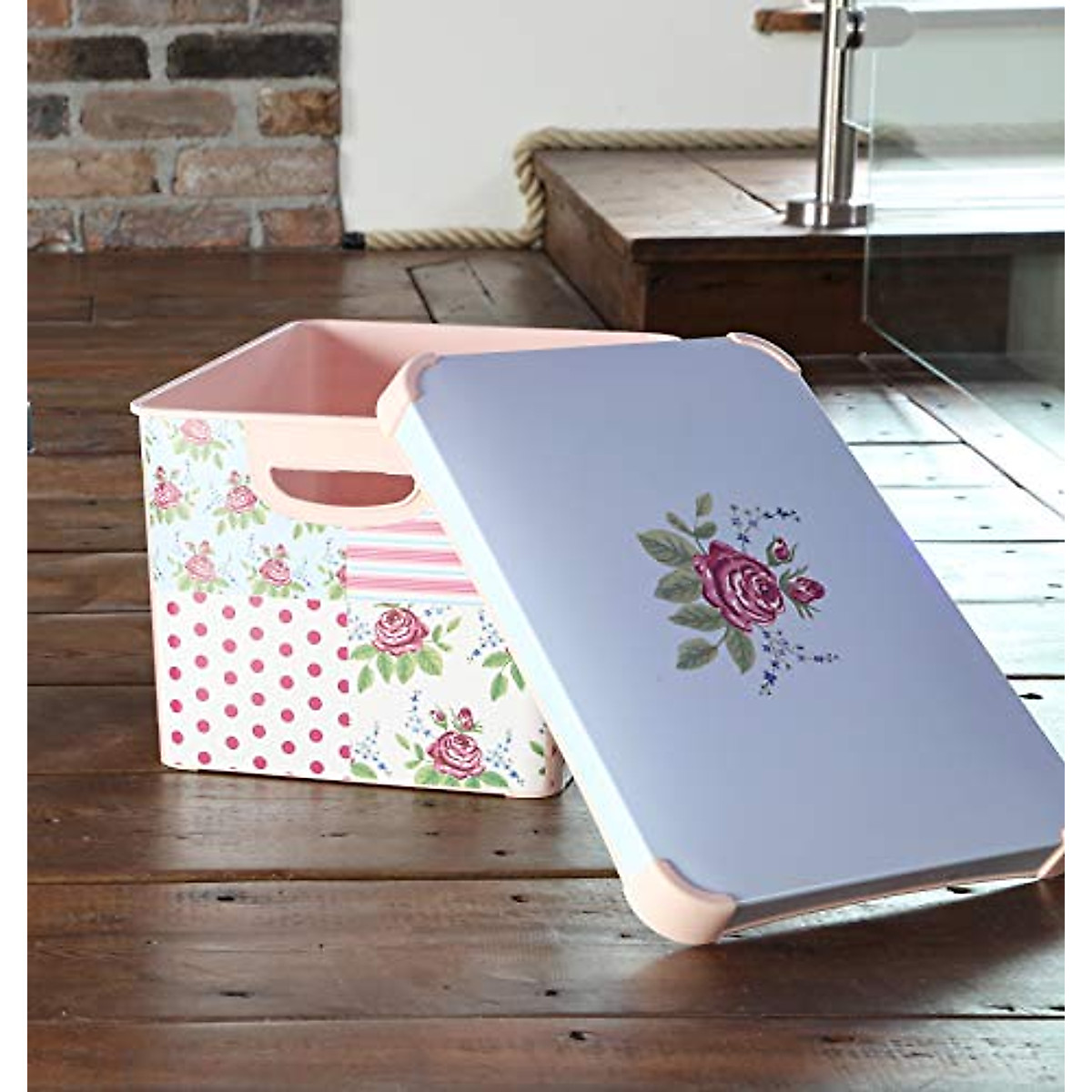 Floral Patchwork Decorative Box