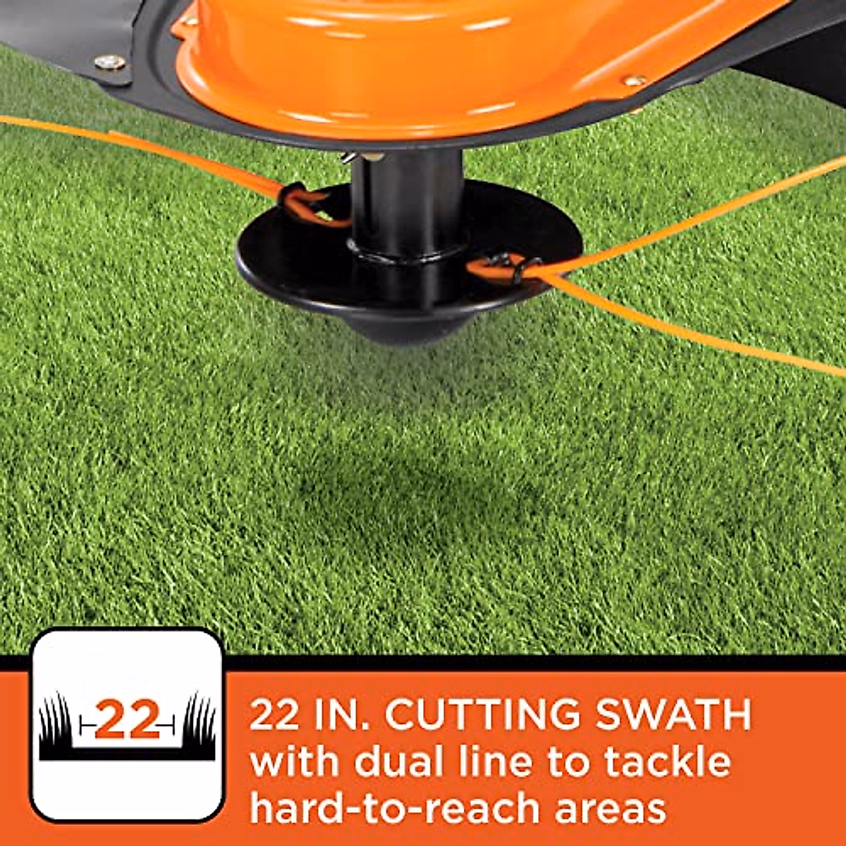 BLACK+DECKER 25A-26KF736 4-Cycle Gas Powered 22-Inch Walk-Behind High ...