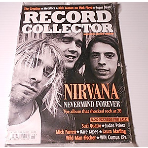 Record Collector magazine (UK Publication) issue 393 October 2011 (NIRVANA on cover)[single issue magazine]NOT IN SHRINKWRAP, WEAR ON COVER, CORNERS and SPINE
