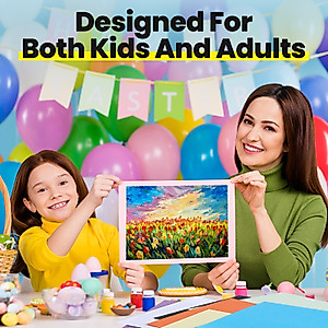 Harloon 500 Sheets Construction Paper Bulk Heavyweight Construction Paper A4 Size Thick Construction Paper Cardstock Paper for Kids DIY Craft Paper School Supplies(Multi Colors, 120 Gsm)