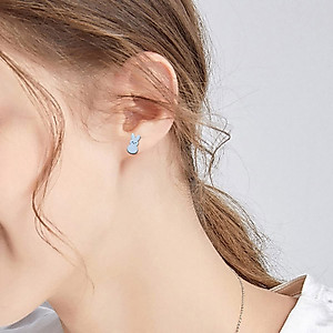 GiaFanyX 3 Pairs Easter Women's Earrings Cute Rabbit Shape Fashion Earrings Jewelry Decoration