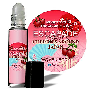 MOBETTER FRAGRANCE OILS Escapade Cherries In Japan Women Perfume Body Oil